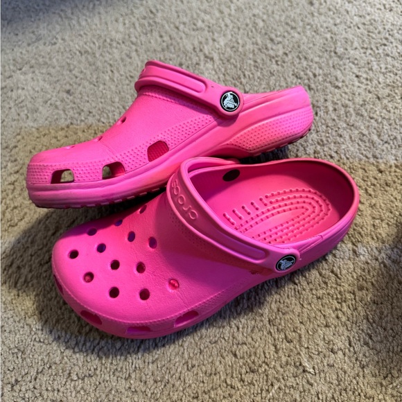 CROCS | Shoes | Hot Pink Adult Crocs | Poshmark